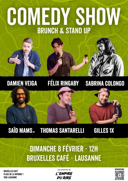 Brunch & Stand-up | Infomaniak Events