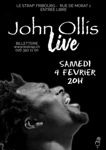 JOHN OLLIS LIVE | Infomaniak Events